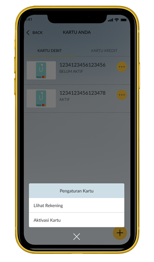 Panduan aktivasi Maybank Kartu Debit/ATM