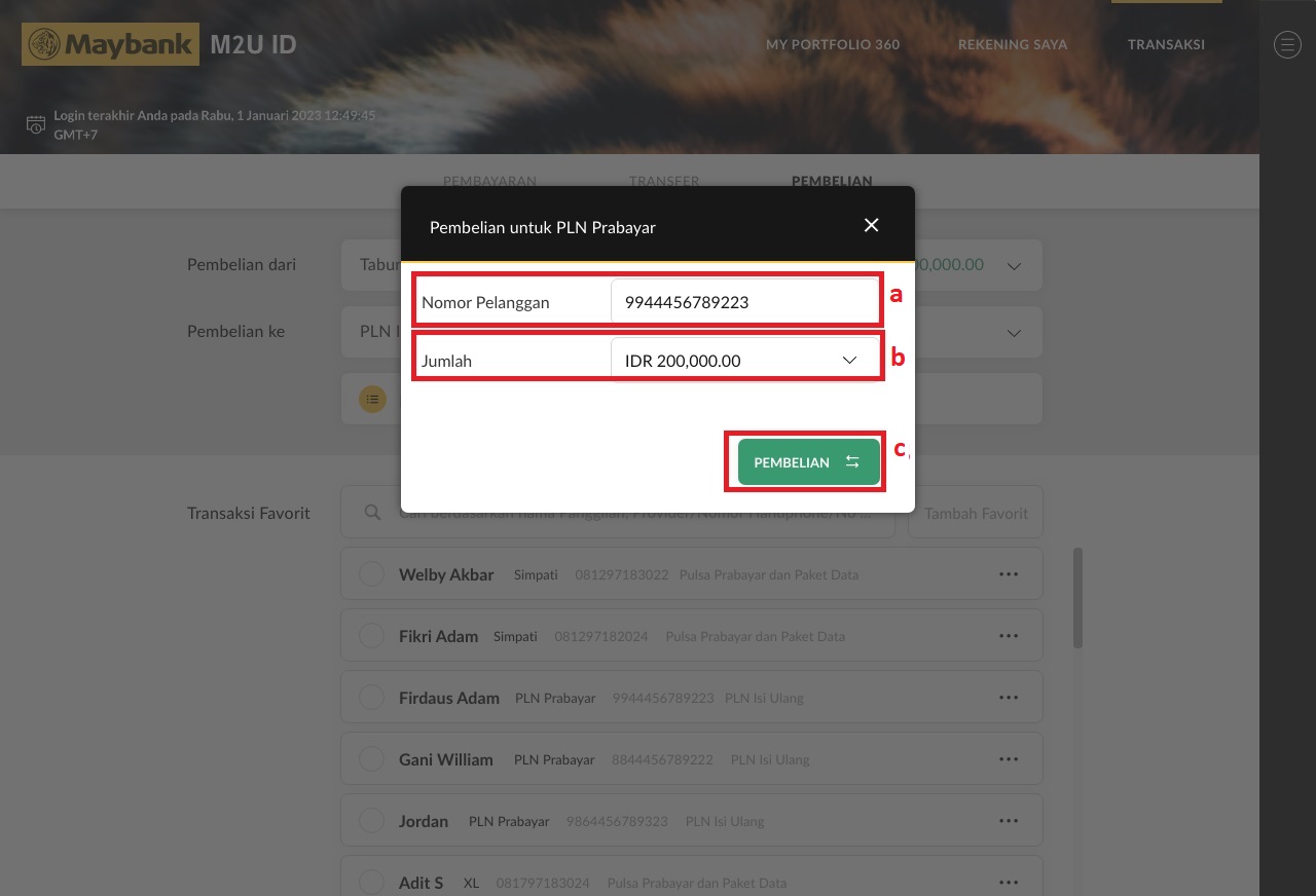 Panduan Pembelian PLN Prabayar/Token Listrik