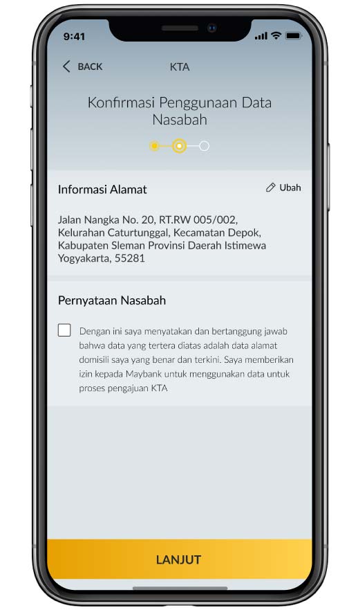 Panduan KTA M2U ID App - Maybank Indonesia