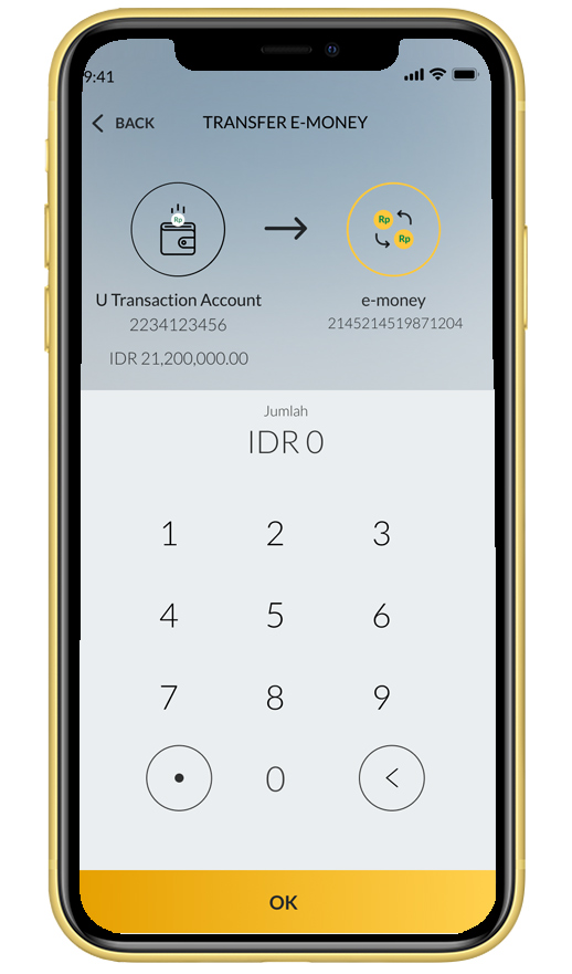 Panduan Top up E-money