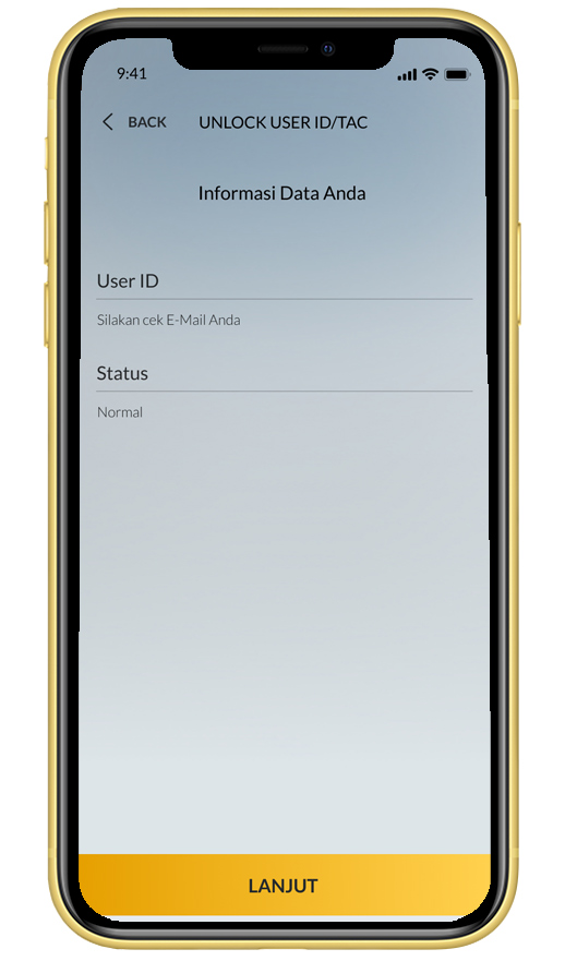 Unlock User ID M2U ID App