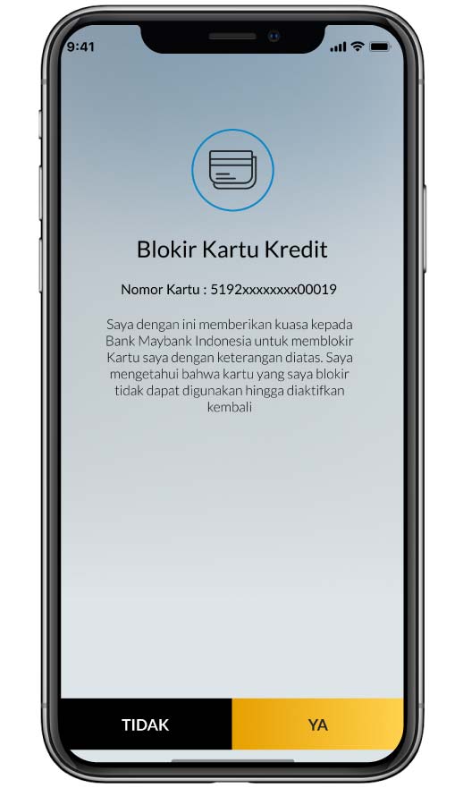 Blokir dan buka blokir