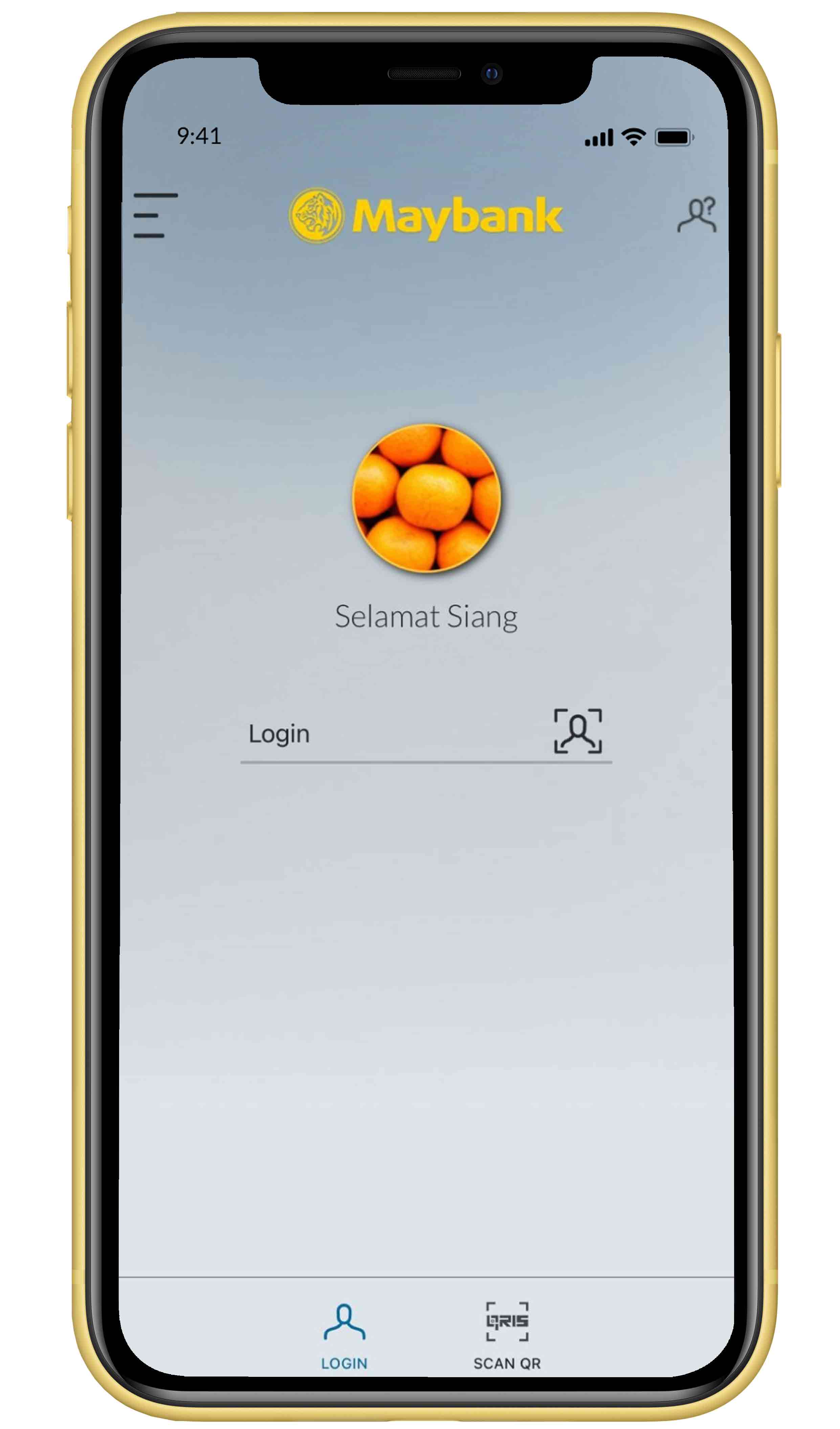 Komunikasi Statement via M2U ID App