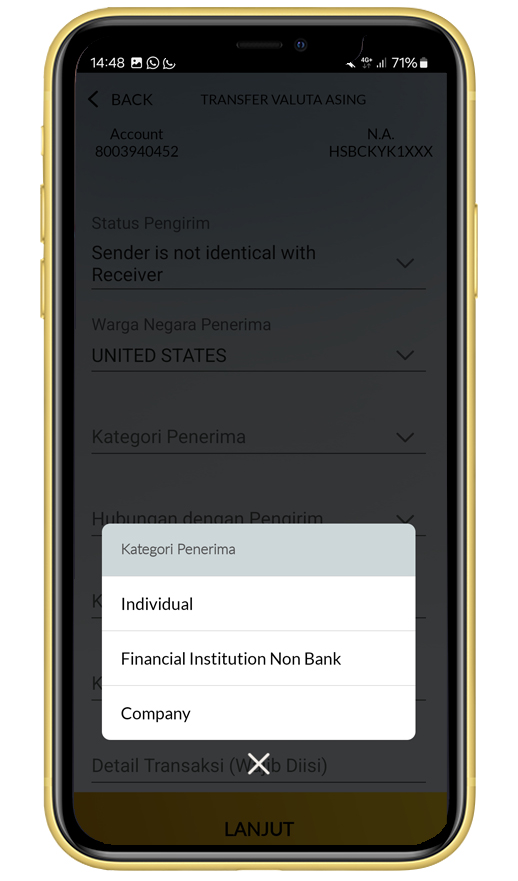 Panduan Transfer Valas