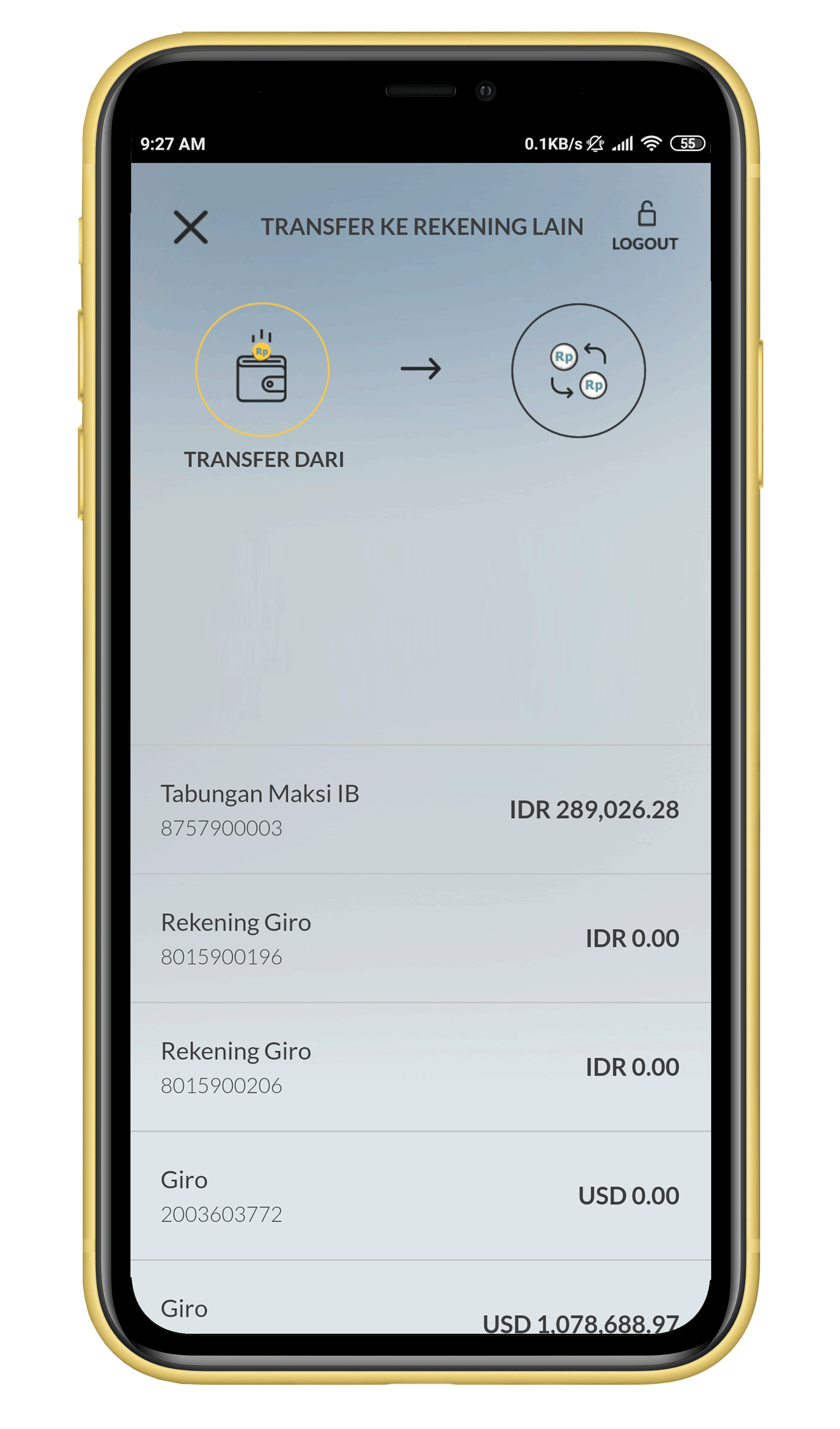 Panduan Transfer Valas