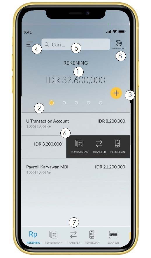 M2U ID App Features