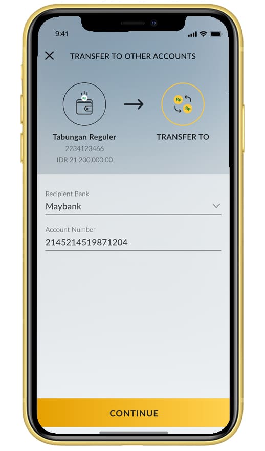 How to make a Virtual Account Transfer via M2U ID App