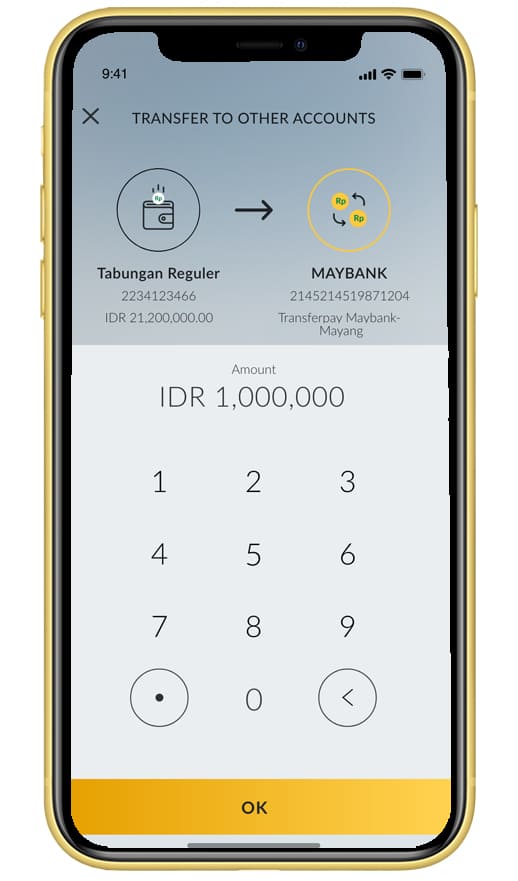 How to make a Virtual Account Transfer via M2U ID App