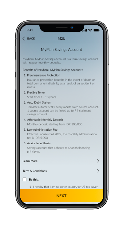 Opening MyPlan Account