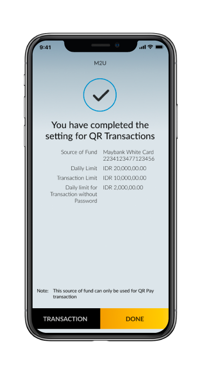 Maybank QR Pay How To