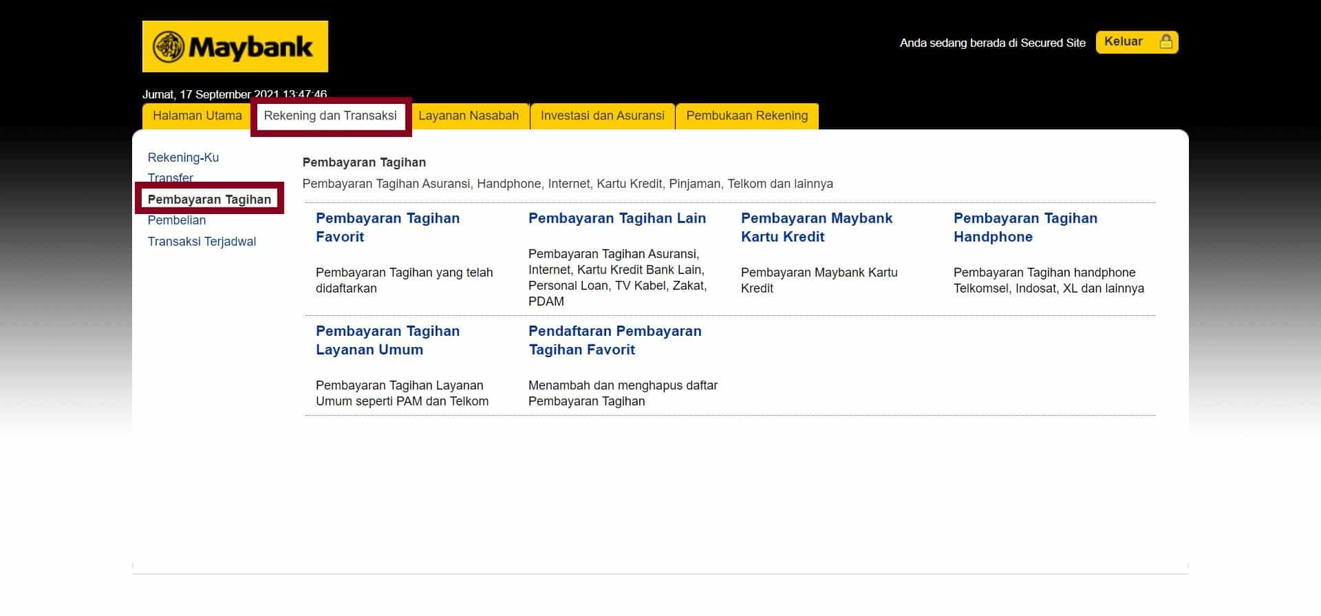 Transaction Favourites