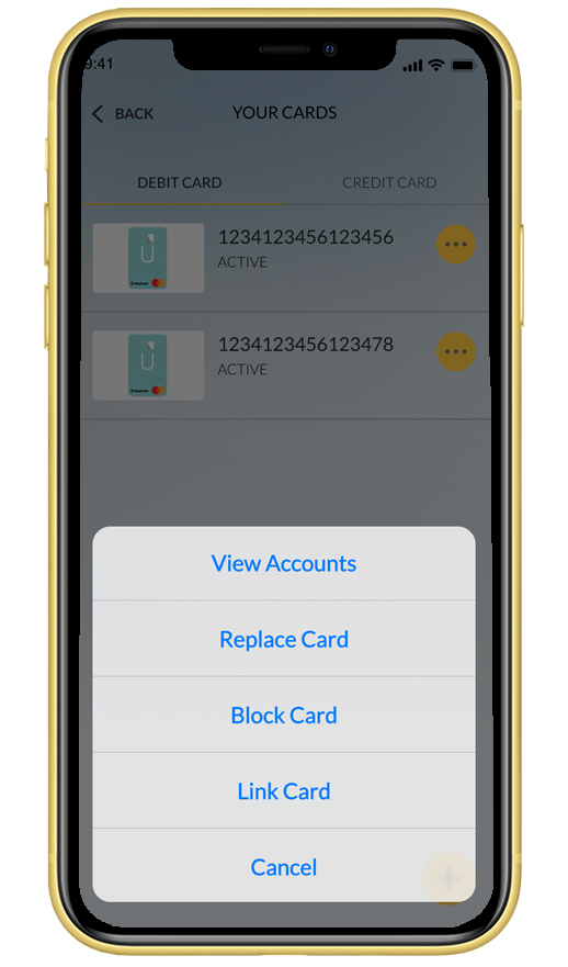 Replace your Maybank Debit Card