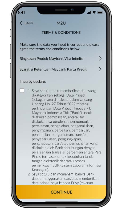 Digital Banking M2U ID App