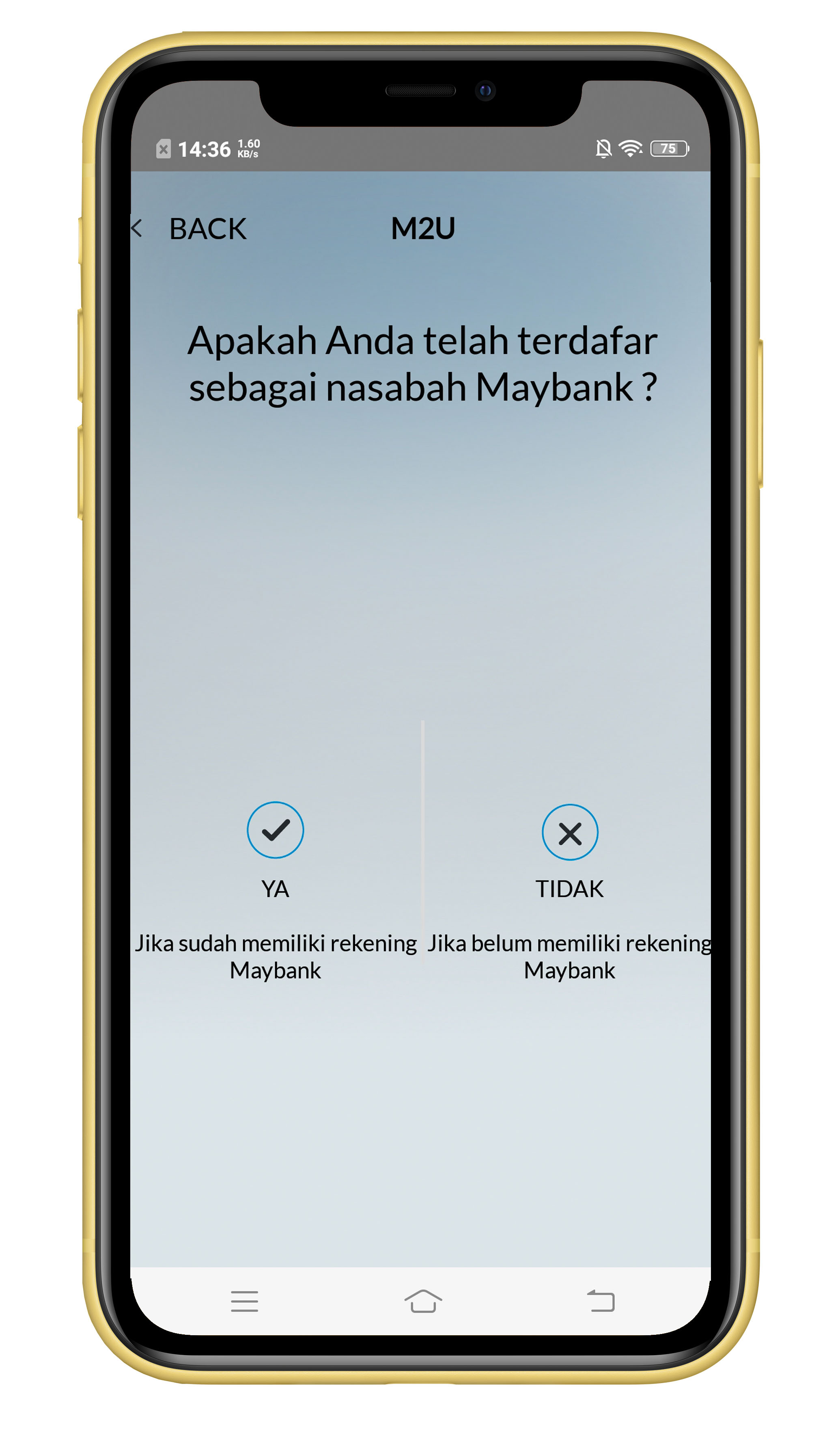 Permanent Maybank Saving Account