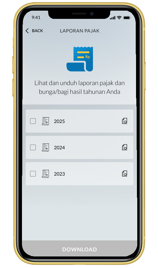 Komunikasi Statement via M2U ID App