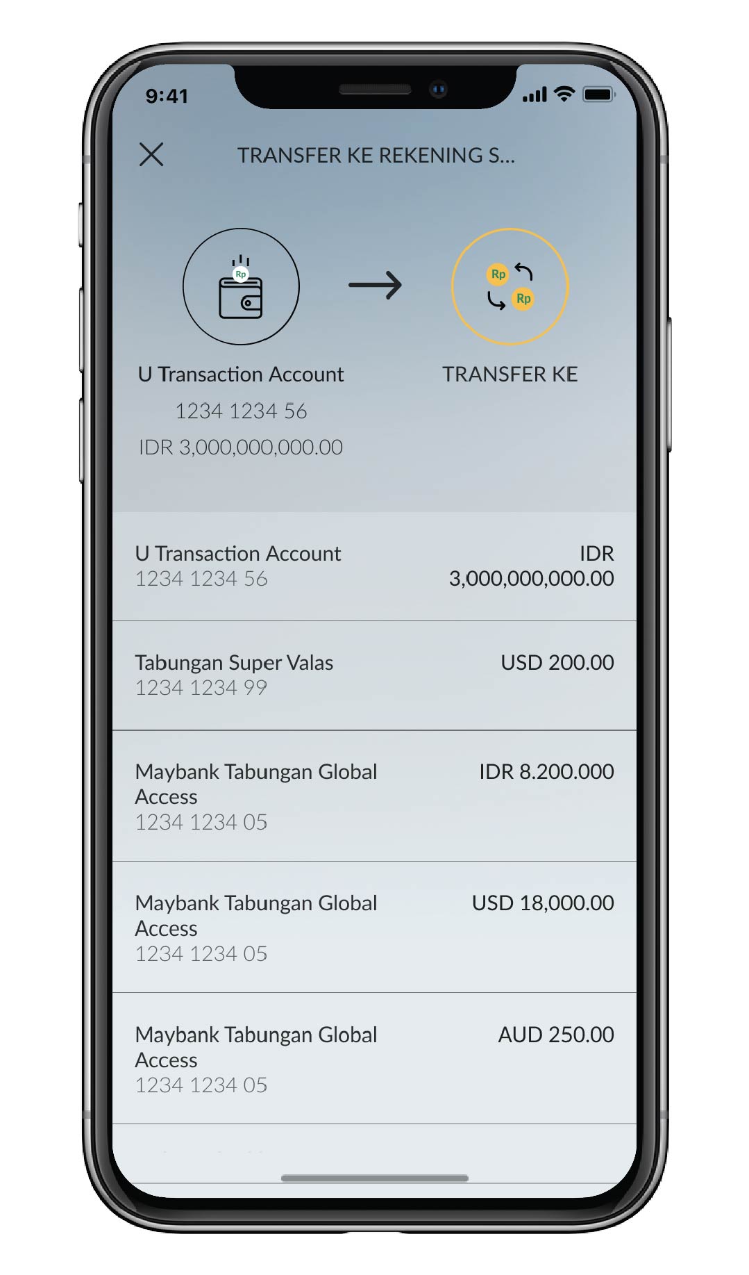 Panduan Transfer Valas