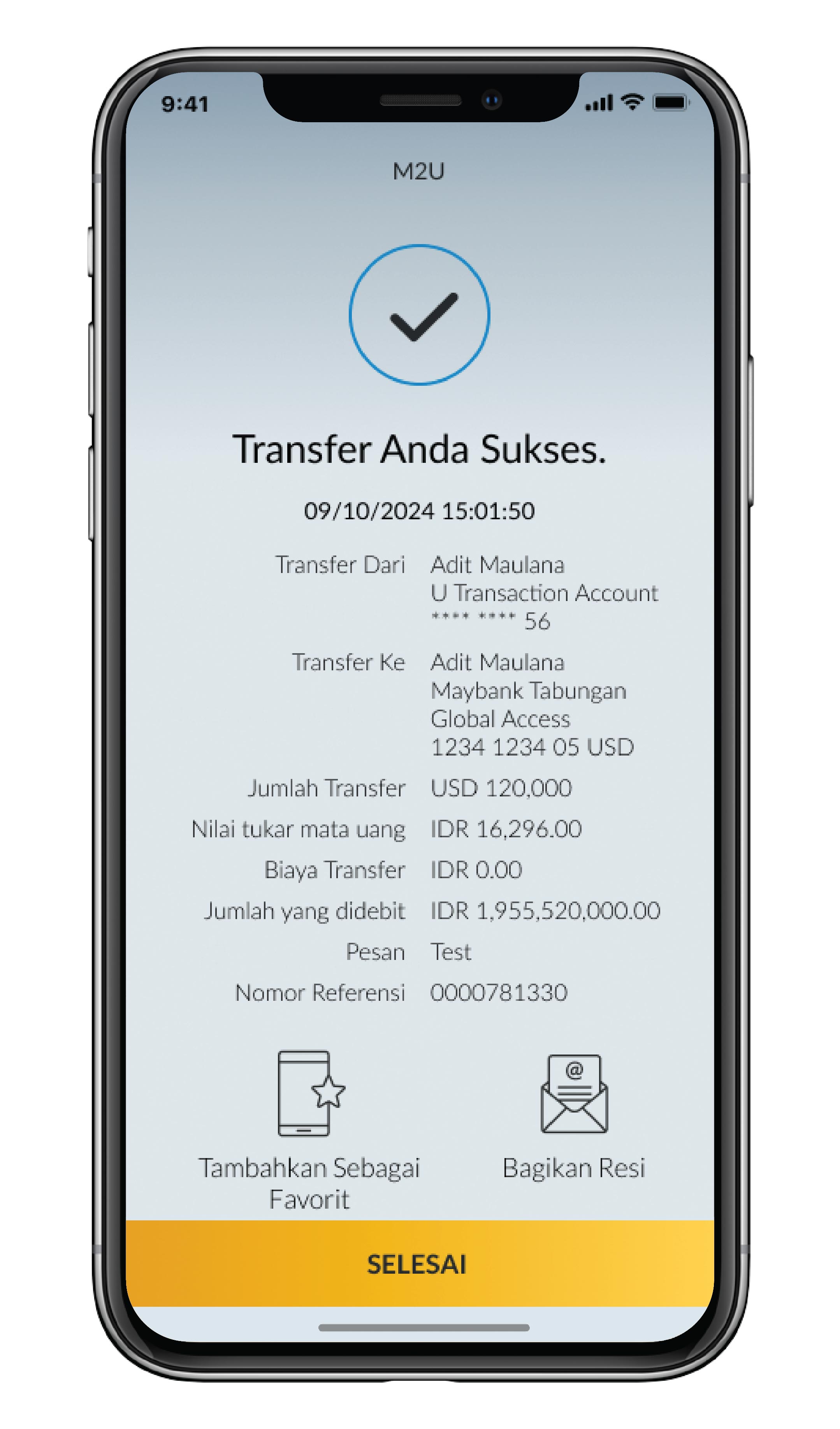 Panduan Transfer Valas