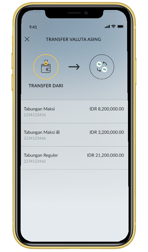 Panduan Transfer Valas