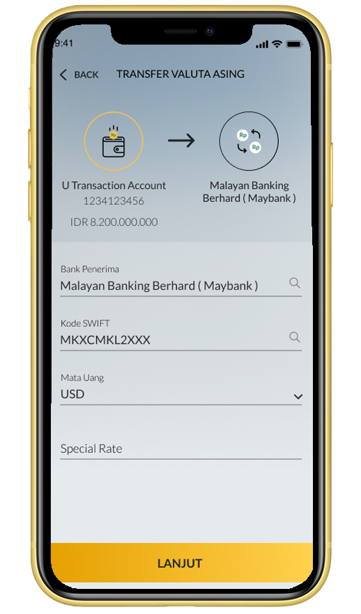 Panduan Transfer Valas