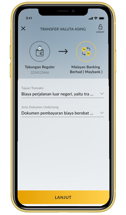 Panduan Transfer Valas