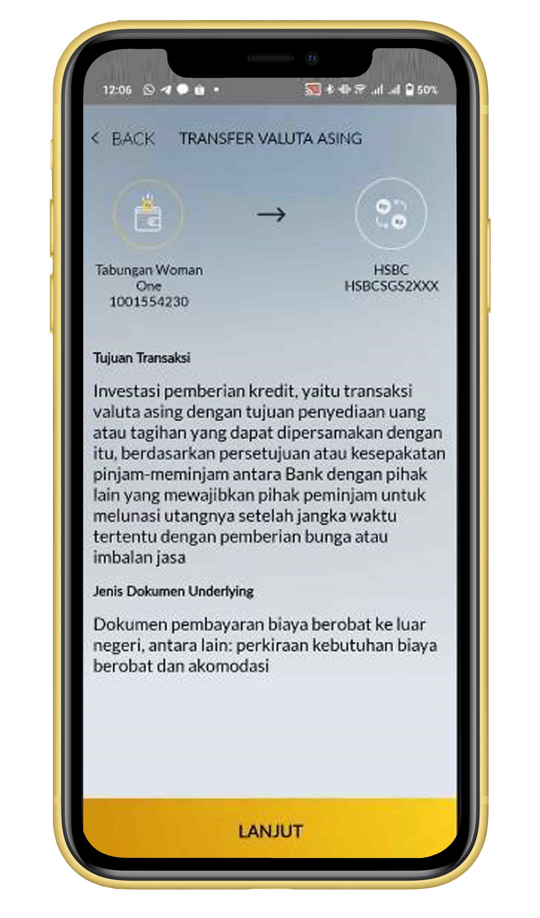 Panduan Transfer Valas
